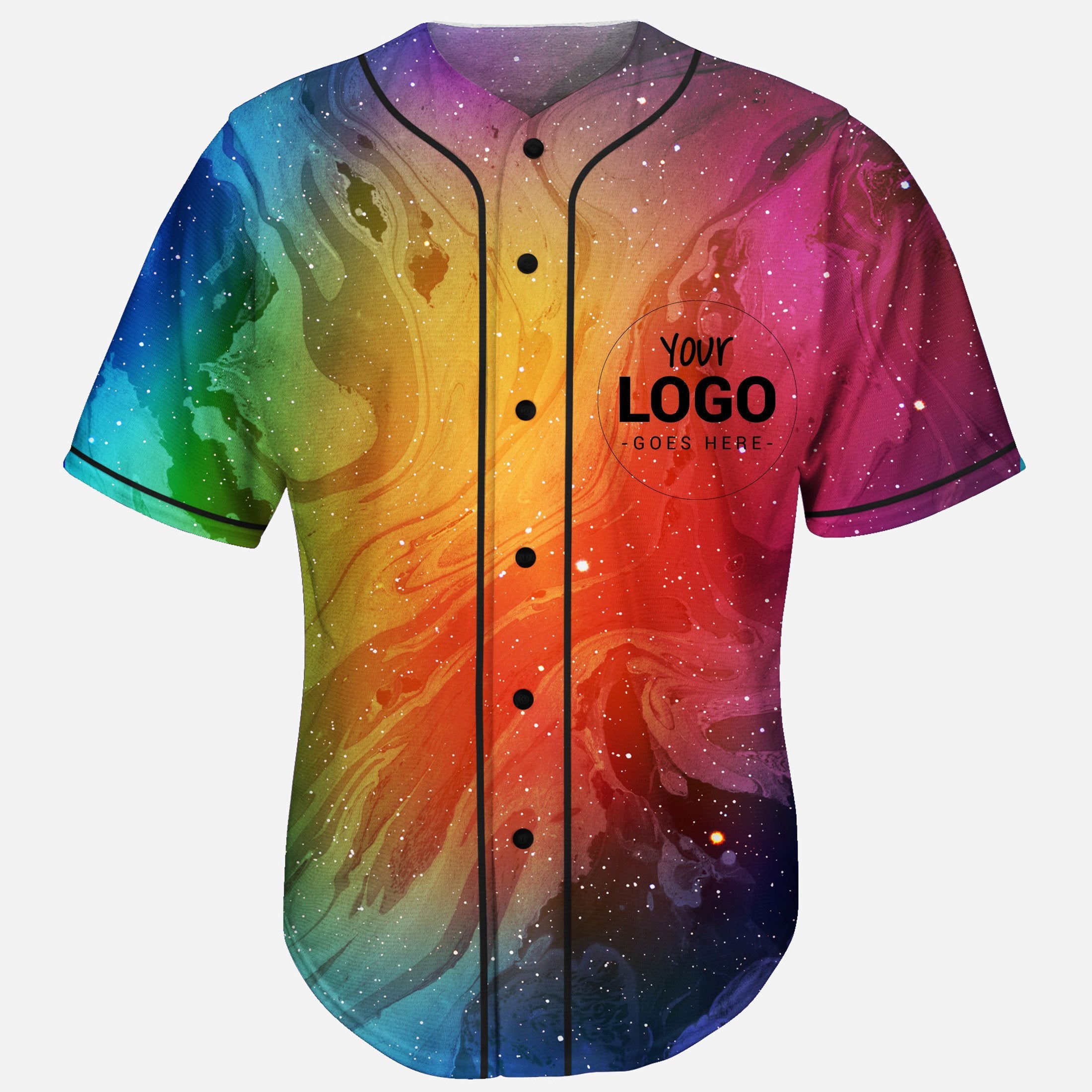 Plurfection - The galaxy rainbow raver jersey for EDM festivals